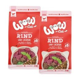 WOW Cat Adult Rind 2x2 kg