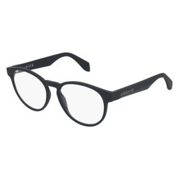 Adidas Originals OR5026 Brille Unisex | Fassung: Vollrand, Rund, Schwarz Matt