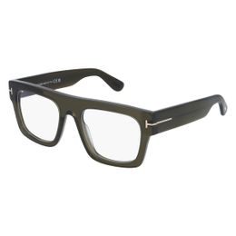 Blaulichtfilterbrille Tom Ford FT5634-B | Herren | Fassung: Quadratisch Gr&uuml;n Dunkel