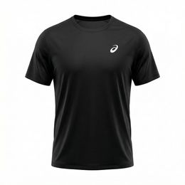 asics Core SS Top Bekleidung Herren schwarz