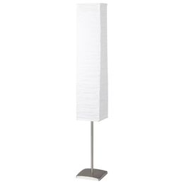 Brilliant Stehlampe "Nerva", wei&szlig;, 2, &Oslash; 18cm H: 145cm, 1 Stk., Leuchten, 145cm H&ouml;he, E14 max. 40W, Metall/Reispapier, Fu&szlig;schalter, Stehlampe