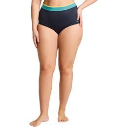 sheego Damen Bikini-Hose tiefblau-ozean Gr&ouml;&szlig;e 46