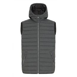 Steppweste Blend "Steppweste BHEdmar", Herren, Gr. L, schwarz (schwarz melange), Obermaterial: 100% Polyester PES., Westen Steppweste
