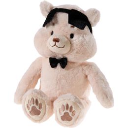 Kuscheltier Heunec "Agentenb&auml;rin Mrs. Even Cooler", beige, Pl&uuml;schfiguren, KinderB:11cm H:36cm, Kuscheltier, B:11cm H:36cm