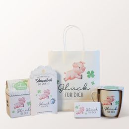 Geschenkbox &bdquo;Viel Gl&uuml;ck&ldquo;