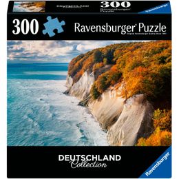 Puzzle Ravensburger "Deutschland Collection, Kreidefelsen auf R&uuml;gen", bunt, Puzzles, KinderB:39cm H:27cm, Pappe, Made in Europe, B:39cm H:27cm