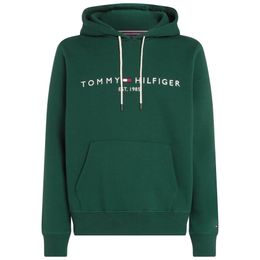 Tommy Hilfiger Logo Hoodie Grun