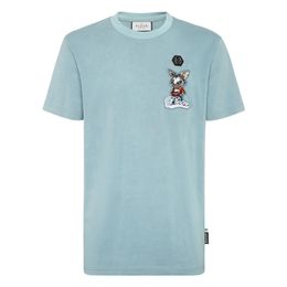 Philipp Plein T-Shirt Rundhalsausschnitt Ss Signature