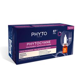 Phytocyane Progressive Anti-haarausfall-behandlung F&uuml;r Frauen 12 X 5 ml
