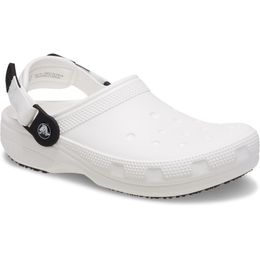 Crocs Classic Work Clog Thermoplastische Herren Wei&szlig;e Clogs
