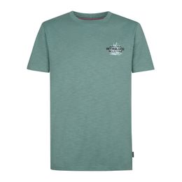 PETROL INDUSTRIES - Backprint T-Shirt FuegoSur Herren - Gr&uuml;n