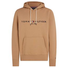 Tommy Hilfiger Logo Hoodie Braun