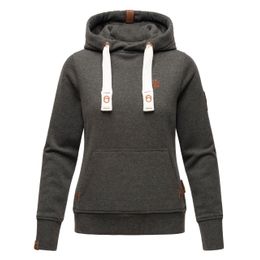Navahoo Damen Hoodie Damlaa &ndash; Warmer Kapuzenpullover mit Hohem Kragen