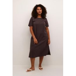 Kaffe Kleid A-shape Java brown
