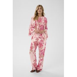 Saint Tropez Kurzarm-Bluse PollyanaSZ Kurzarm-Bluse Lockere Passform