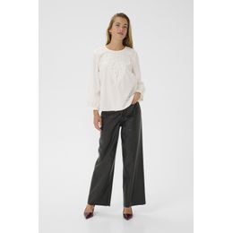 Kaffe Langarm-Bluse KAava Langarm-Bluse Regular fit white