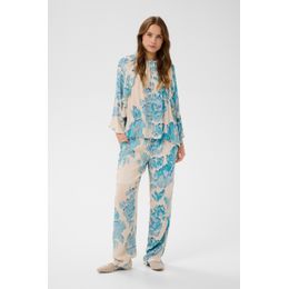 Saint Tropez Kurzarm-Bluse PollyanaSZ Kurzarm-Bluse Lockere Passform