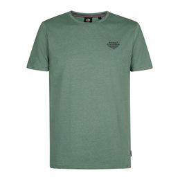 PETROL INDUSTRIES - Logo T-Shirt Cosmos Herren - Gr&uuml;n