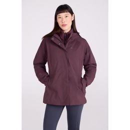 Mountain Warehouse - "Alaskan" Steppjacke f&uuml;r Damen (Dunkelrot)
