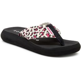 Rocket Dog Spotlight Monroe Damen Sandalen aus Baumwolle in leuchtendem Pink