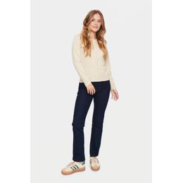 Saint Tropez Strickjacke Classic fit cream