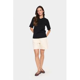 Saint Tropez Strickpullover Lockere Passform black
