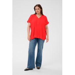 Kaffe Kurzarm-Bluse KCmille Kurzarm-Bluse Loose fit