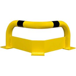 Black Bull Rammschutzecke mit Unterfahrschutz, &Oslash; 76 mm, f&uuml;r Innenbereich, H&ouml;he 350 mm