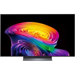 LG OLED-Fernseher "OLED55C68LA", Energieeffizienz: F (A-G), schwarz, 55 &Prime;, Fernseher