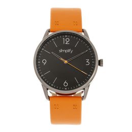 Vereinfachen Sie die 6300 Lederarmbanduhr