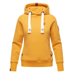 Navahoo Damen Hoodie Damlaa &ndash; Warmer Kapuzenpullover mit Hohem Kragen