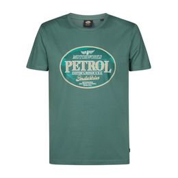 PETROL INDUSTRIES - Bedrucktes Jersey T-Shirt Estrella Herren - Gr&uuml;n