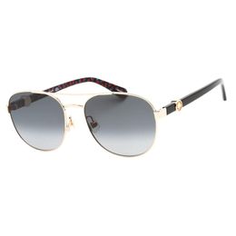 Kate Spade - Raglan-Sonnenbrille mit Goldrahmen und grau get&ouml;nten Gl&auml;sern