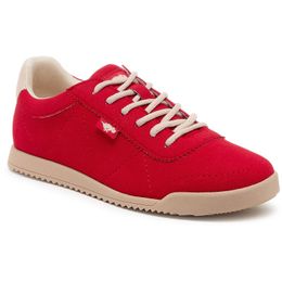 Rocket Dog Bertie Pella Textile Damen Rote Sneakers