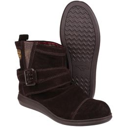 Rocket Dog Womens/Ladies Mint Suede Fabric Loop Pull on Ankle Boots