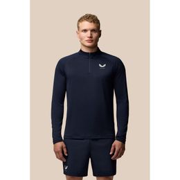 Castore Adapt Training 1/4 Zip Top Polyester Herren Blau Activewear T-Shirts