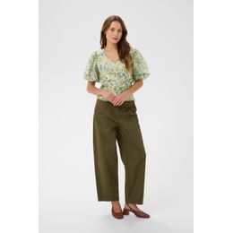 Saint Tropez Kurzarm-Bluse RainieSZ Kurzarm-Bluse Fitted