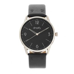 Vereinfachen Sie die 6300 Lederarmbanduhr
