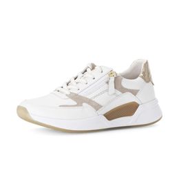 Sneaker Gabor "Sneaker low", Damen, Gr. 43, wei&szlig;, Schuhe Sneaker