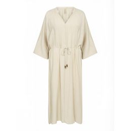 Jerseykleid soyaconcept "Soya Concept Dress SC-FABRINA", Damen, Gr. L, Normalgr&ouml;&szlig;en, 1661 sand, Obermaterial: 90% Viskose, 10% Polyamid, Kleider Jerseykleid