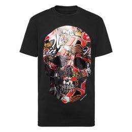 Philipp Plein T-Shirt Rundhalsausschnitt Ss Skull