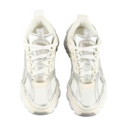 Trainingsschuh Buffalo "Buffalo CLD RUN JOG", Damen, Gr. 36, cream, grau, silber, Schuhe