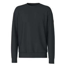 JOOP! Sweatshirt JOOP "Alinius", Herren, Gr. L, dunkelblau, Sweatware, Obermaterial: 100% Baumwolle, unifarben, normal normal, Rundhals, B&uuml;ndchen, Sweatshirts Sweatshirt