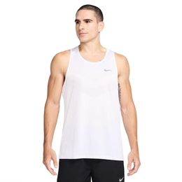 Nike Stride Dri-Fit ADV Tank Bekleidung Herren wei&szlig; L