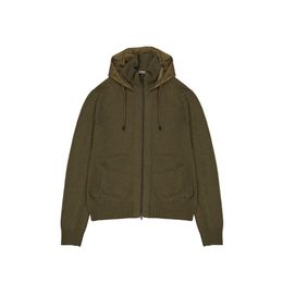 HERNO Kaschmir-Pullover mit Rei&radic;&uuml;verschluss