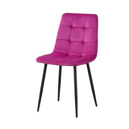 HTI-Living Stuhl Mesa Velvet Pink