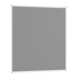 Hecht Fensterbausatz "MASTER SLIM" 100x120 cm in Wei&szlig; mit Pollenschutz