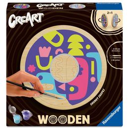 RAVENSBURGER VERLAG CreArt, Malen nach Zahlen Wooden - Eckige Formen