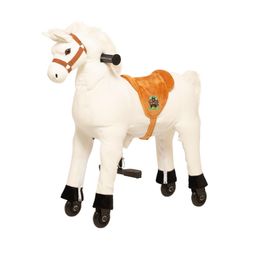 Animal Riding Reitpferd Snowy small (Kinder 3 Jahre, Sattelh&ouml;he 56 cm, Rollen)