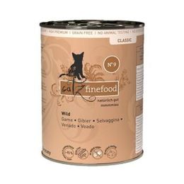 Catz Finefood Nassfutter Katze Classic Adult No. 9 Wild 12x400 g
